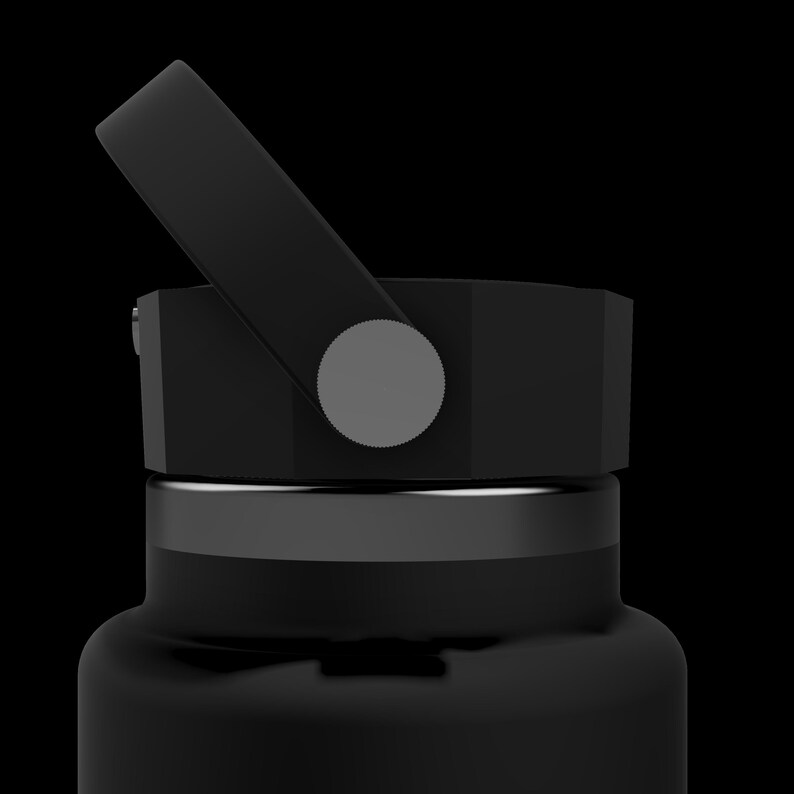 Hydrolog - A Smart Cap That Logs Your Water Intake - Compatible With Hydroflask Wide Mouth Water ...
