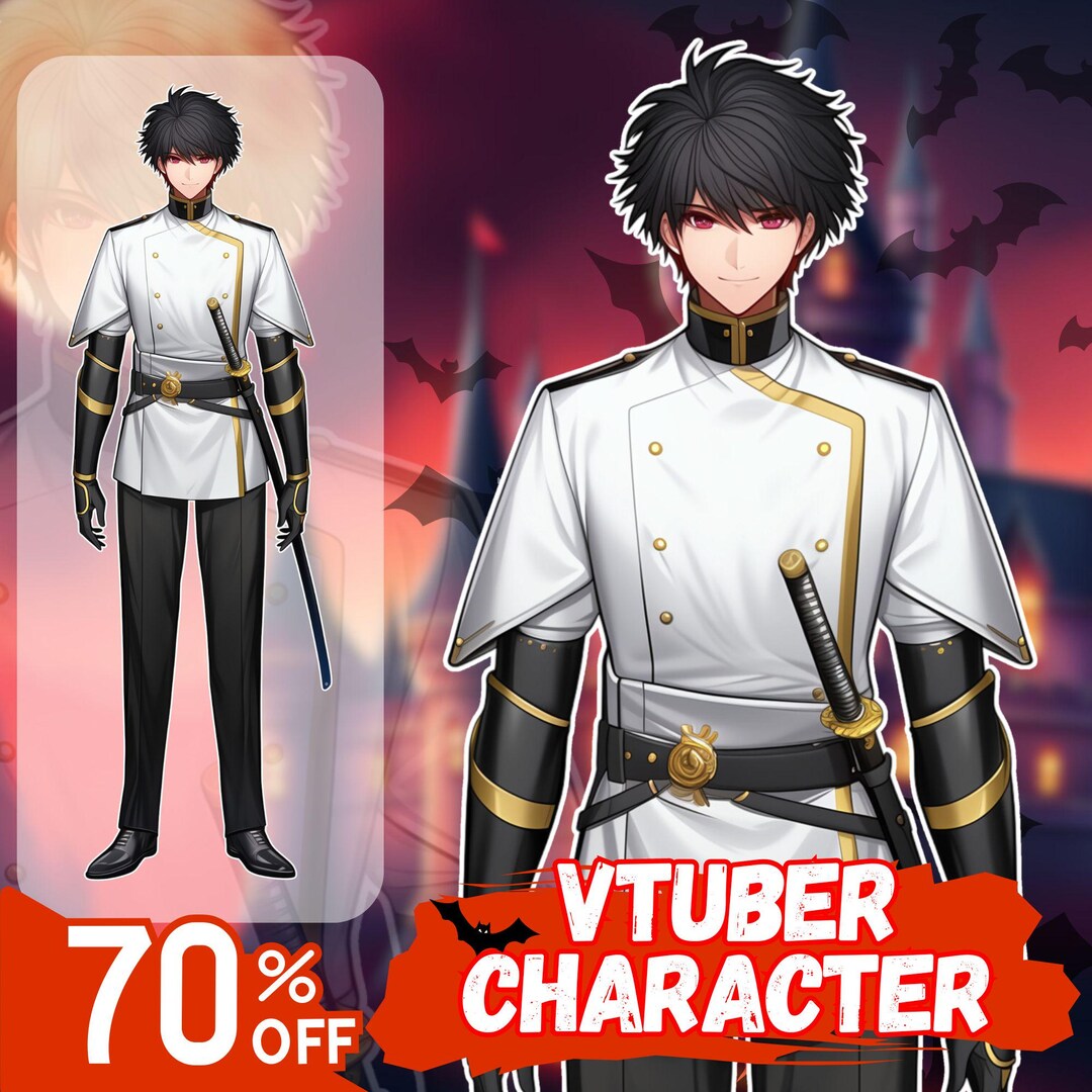 Custom Vtuber Model Female or Male Live2d Model Vtuber Design ...