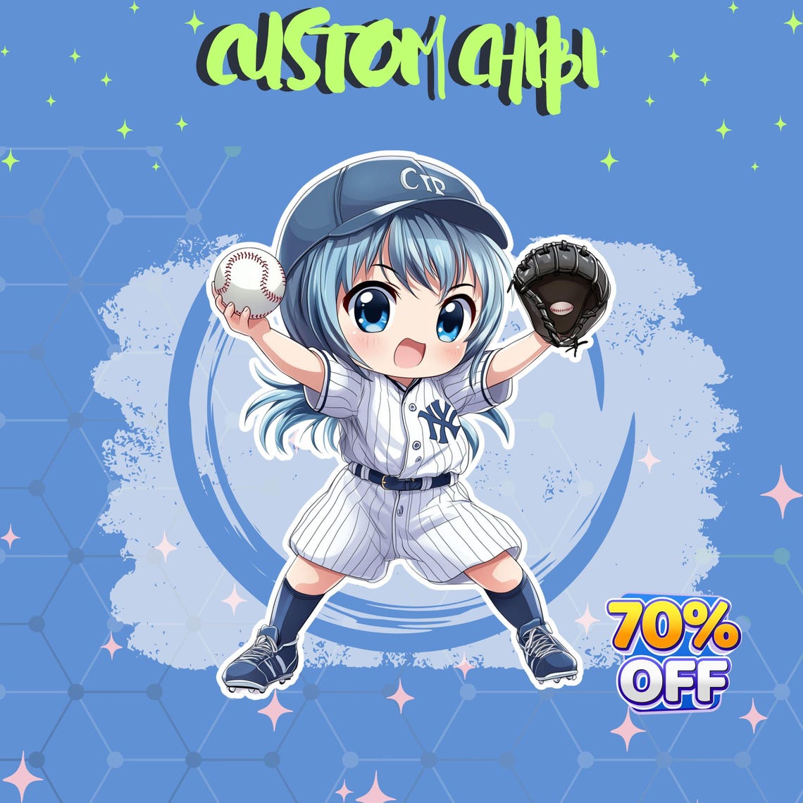 CUSTOM CHIBI, Chibi Character, Custom Chibi Commission, Chibi, Fanart ...