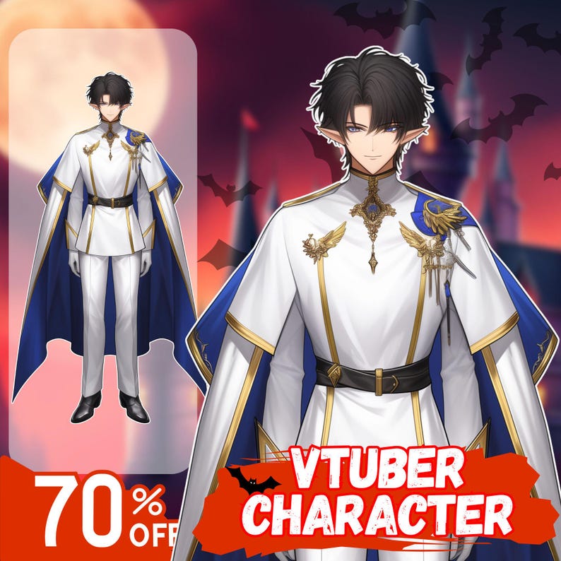 Custom Vtuber Model Female or Male Live2d Model Vtuber Design ...