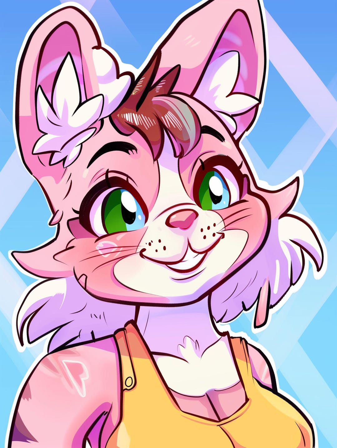 Custom Furry PFP | Furry Icon Avatar Commission | Cute Anthro Fursona ...