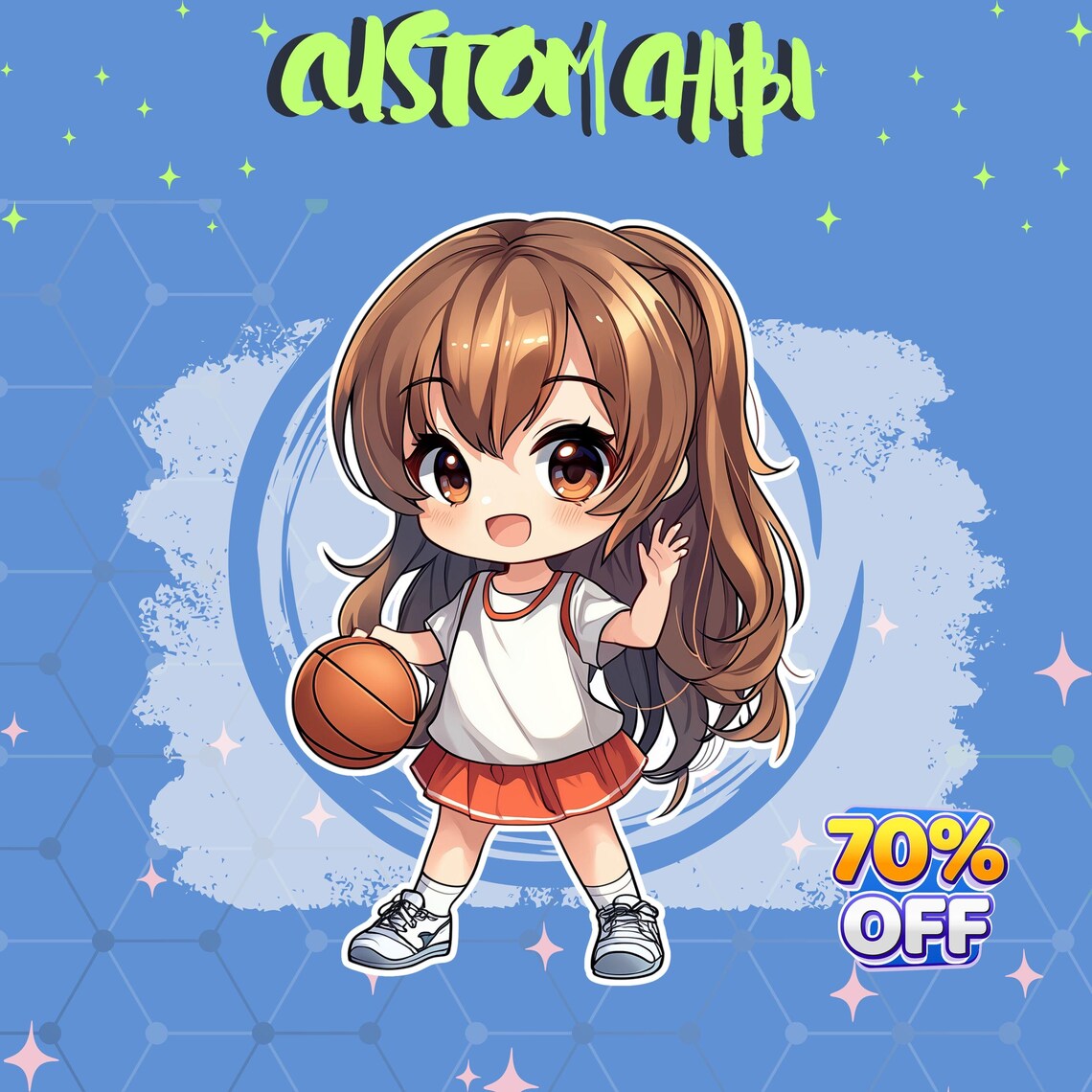 CUSTOM CHIBI, Chibi Character, Custom Chibi Commission, Chibi, Fanart ...