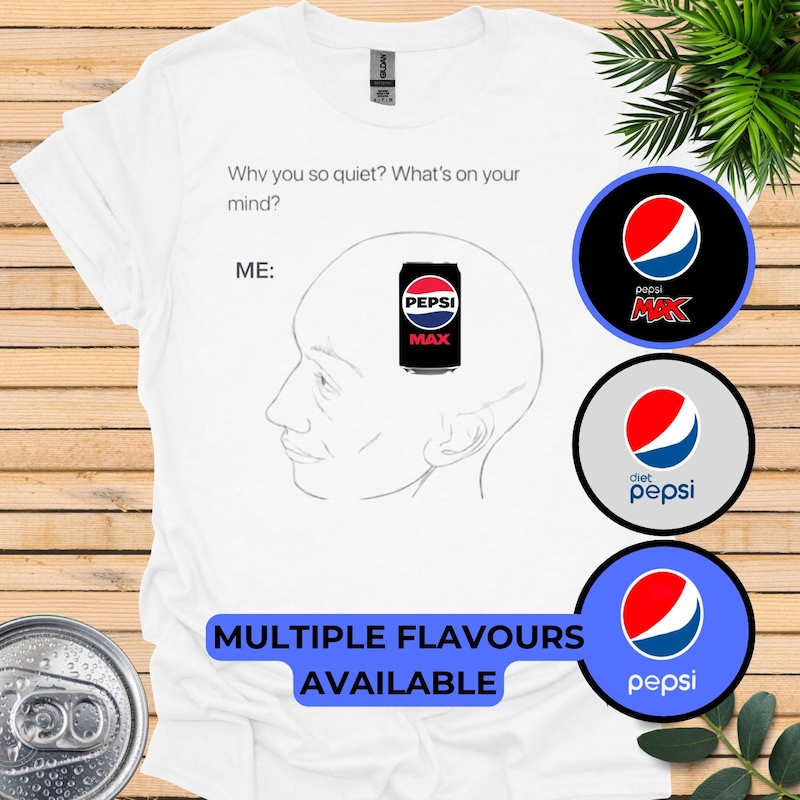 Pepsi Max Tops - Etsy UK
