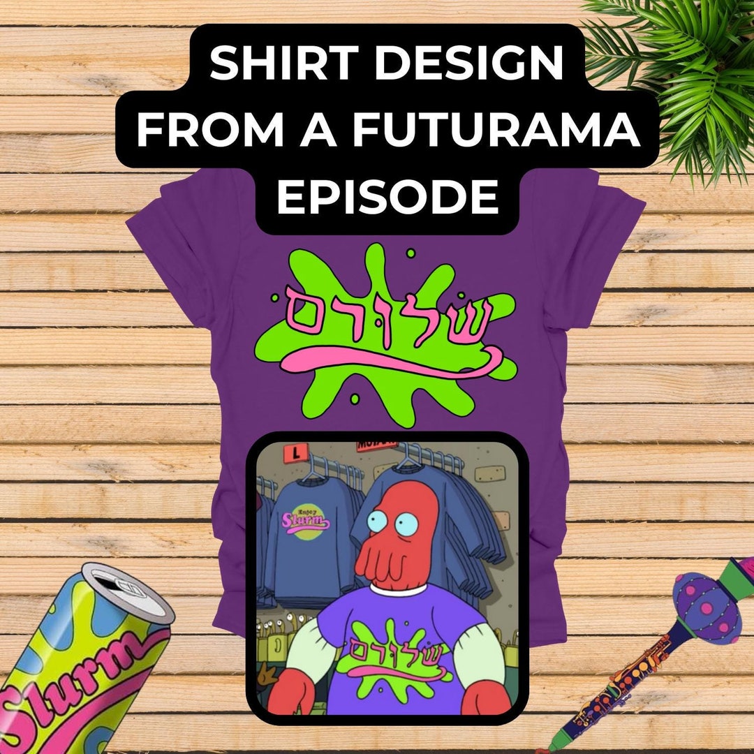 Zoidberg Slurm Futurama Shirt - Design Shirt From an Episode of ...