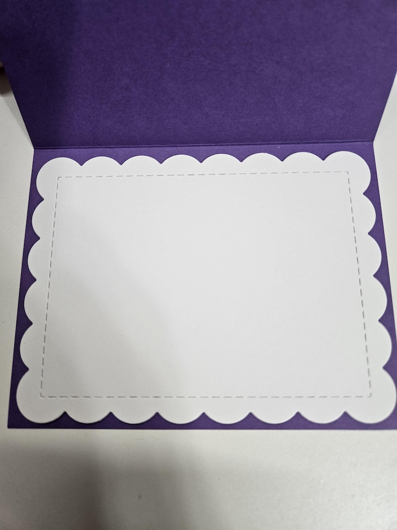 Card With Flowers - Etsy