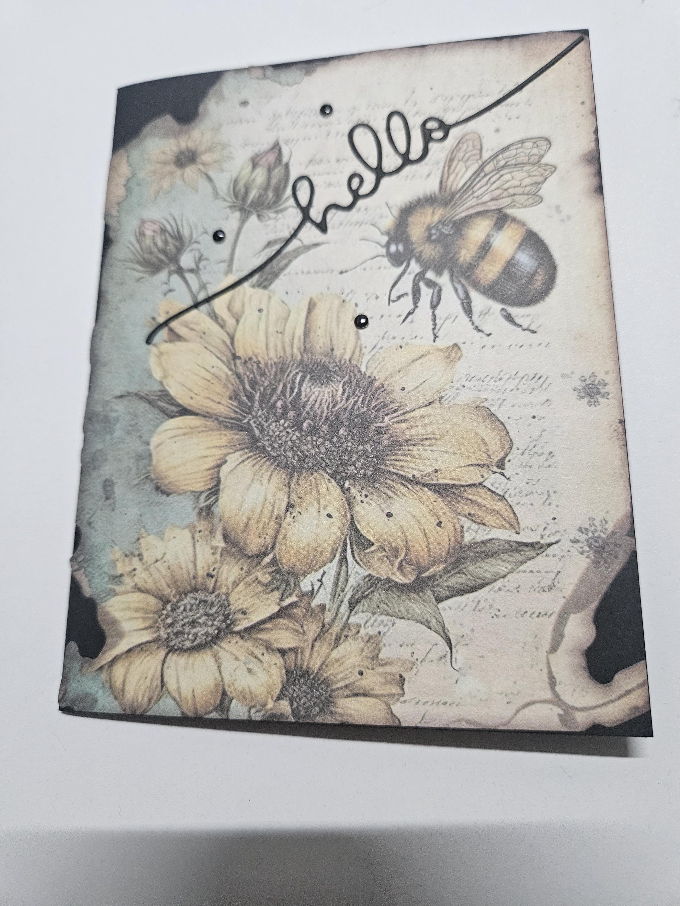 Bee Note Card Set - Etsy