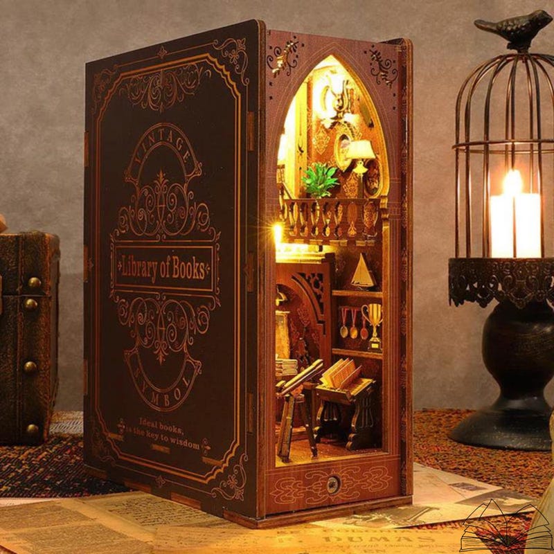 Diy Book Nook - Etsy