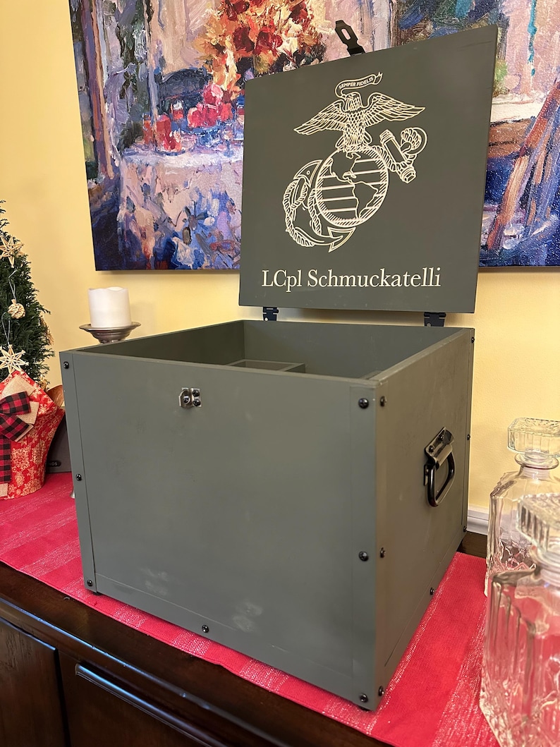 The “original” Military Footlocker-style Cellarette - Etsy