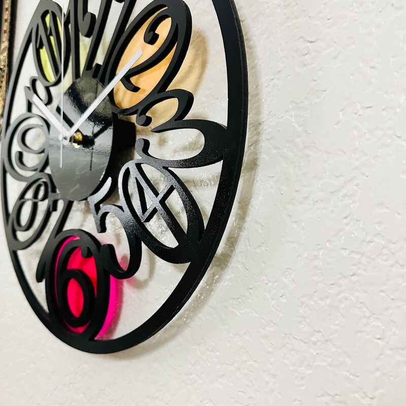Exotic Wood Clock - Etsy