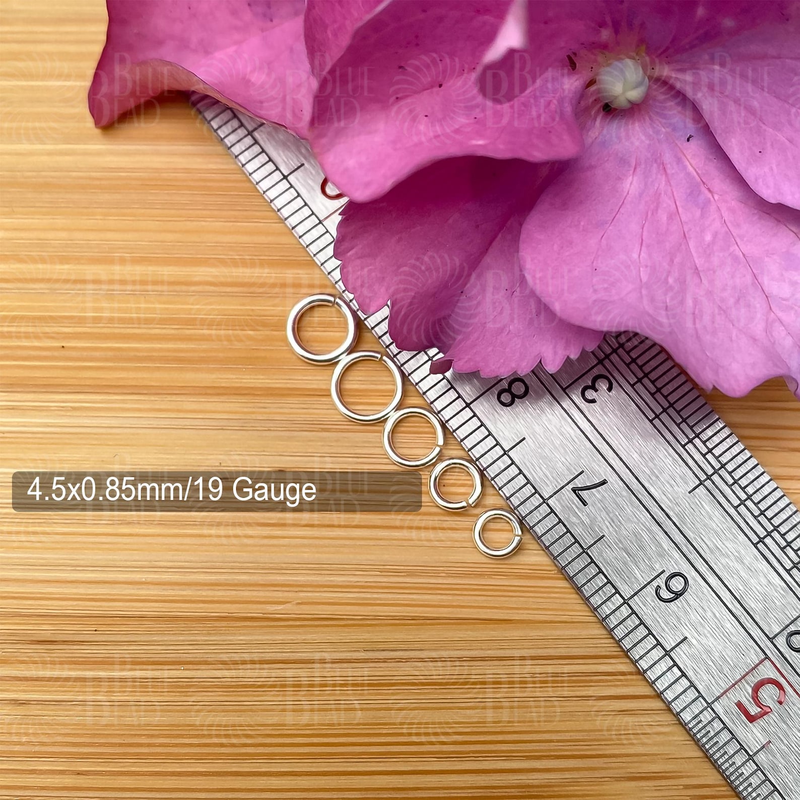 Strong 925 Sterling Silver 0PEN JUMP RINGS Jewellery for Repair ...