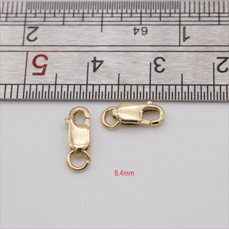 9ct Solid Gold Lobster Clasp - Trigger Parrot Clasp for Bracelet ...