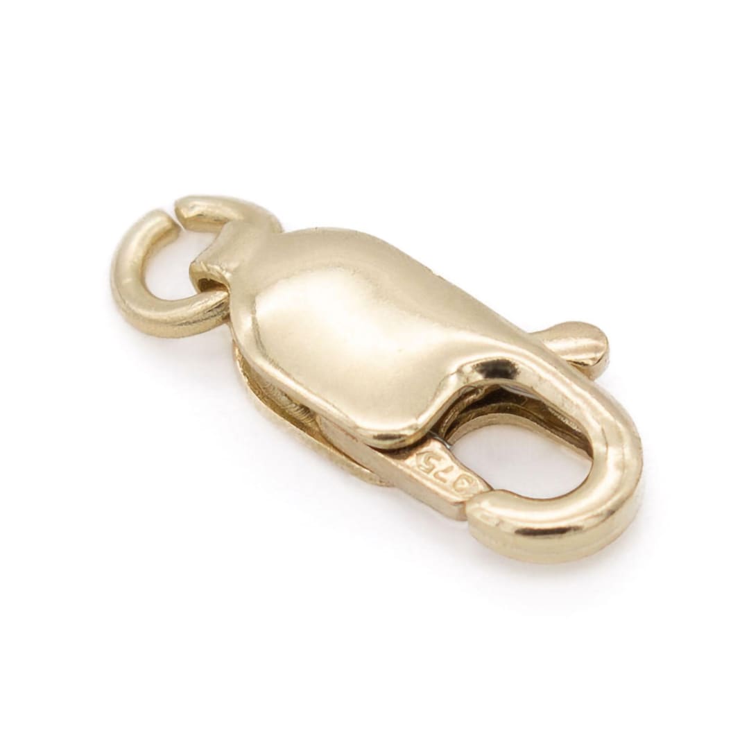 9ct Solid Gold Lobster Clasp - Trigger Parrot Clasp for Bracelet ...