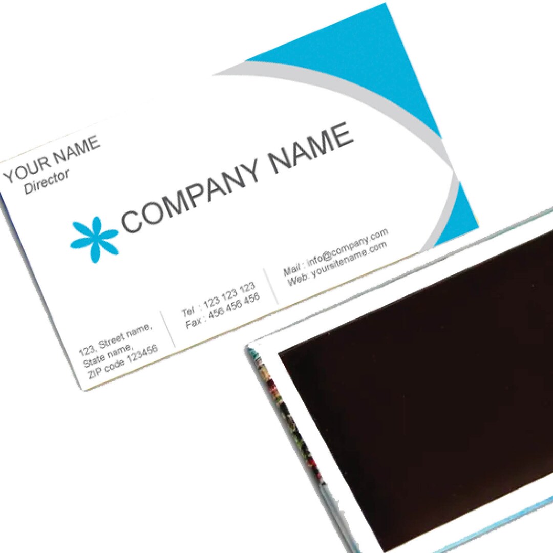 BUSINESS CARD MAGNETS 3.5 X 2.5 Biz Card Fridge Magnets Print Your Own ...