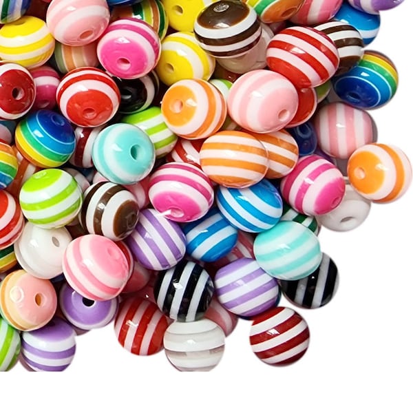 Striped Beads - Etsy