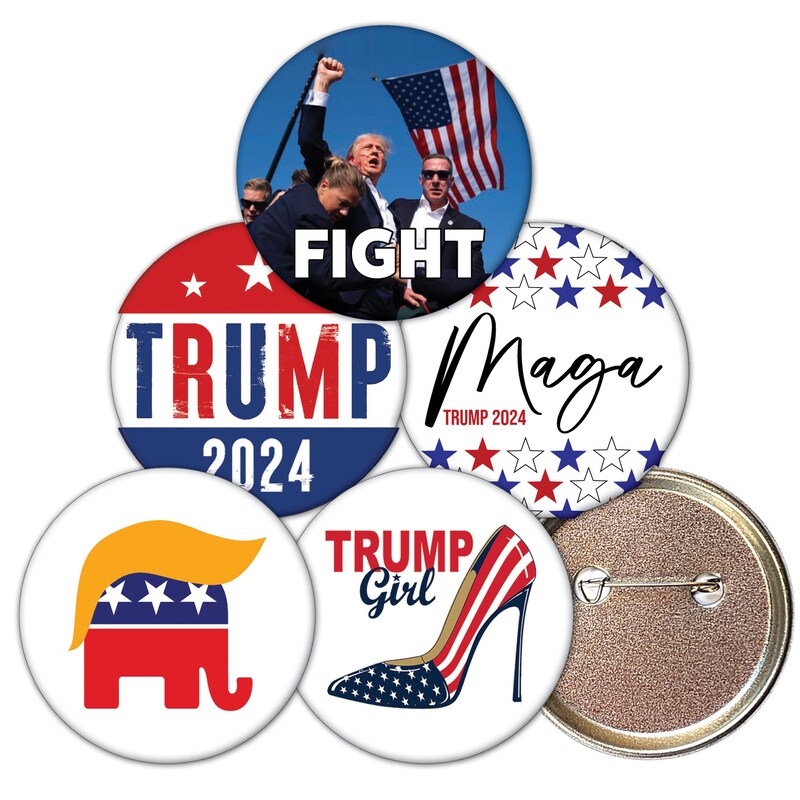 Political Button - Etsy