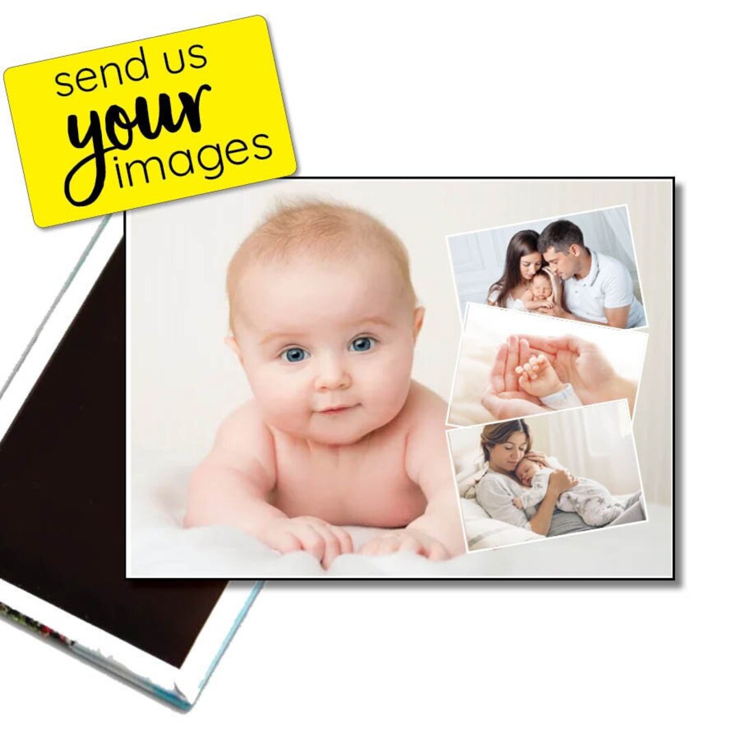 CUSTOM COLLAGE MAGNETS 3.5 X 2.5 Photo Fridge Magnets Refrigerator ...