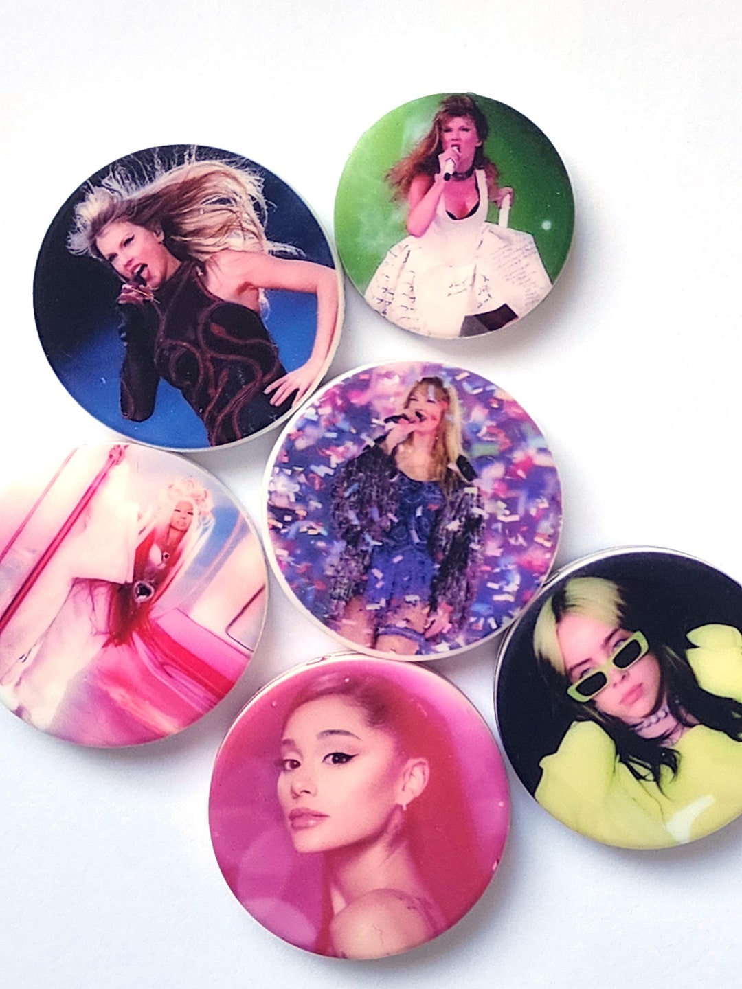 30mm Custom Singer Silicone Focal Bead, Custom Printed Focal Beads ...