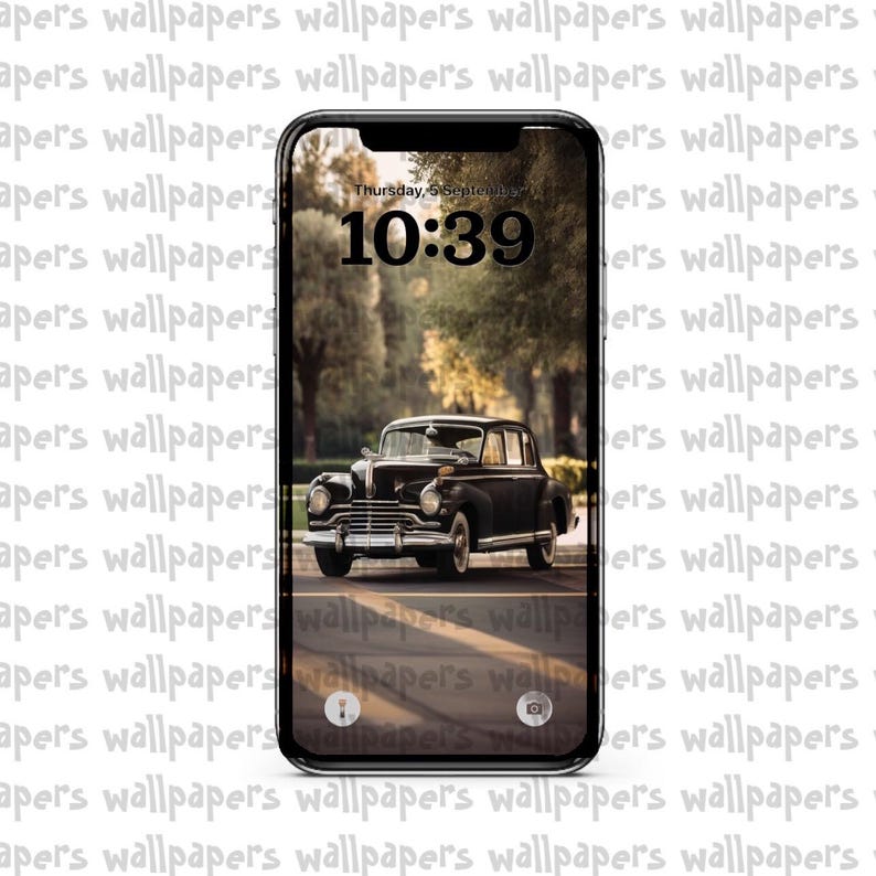 Wallpapers Old Car for Smartphone - Etsy