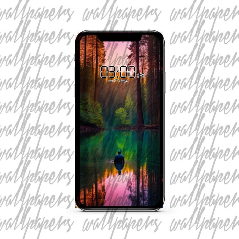 Wallpapers Magic Forest for Smartphone, Iphone, Android - Etsy