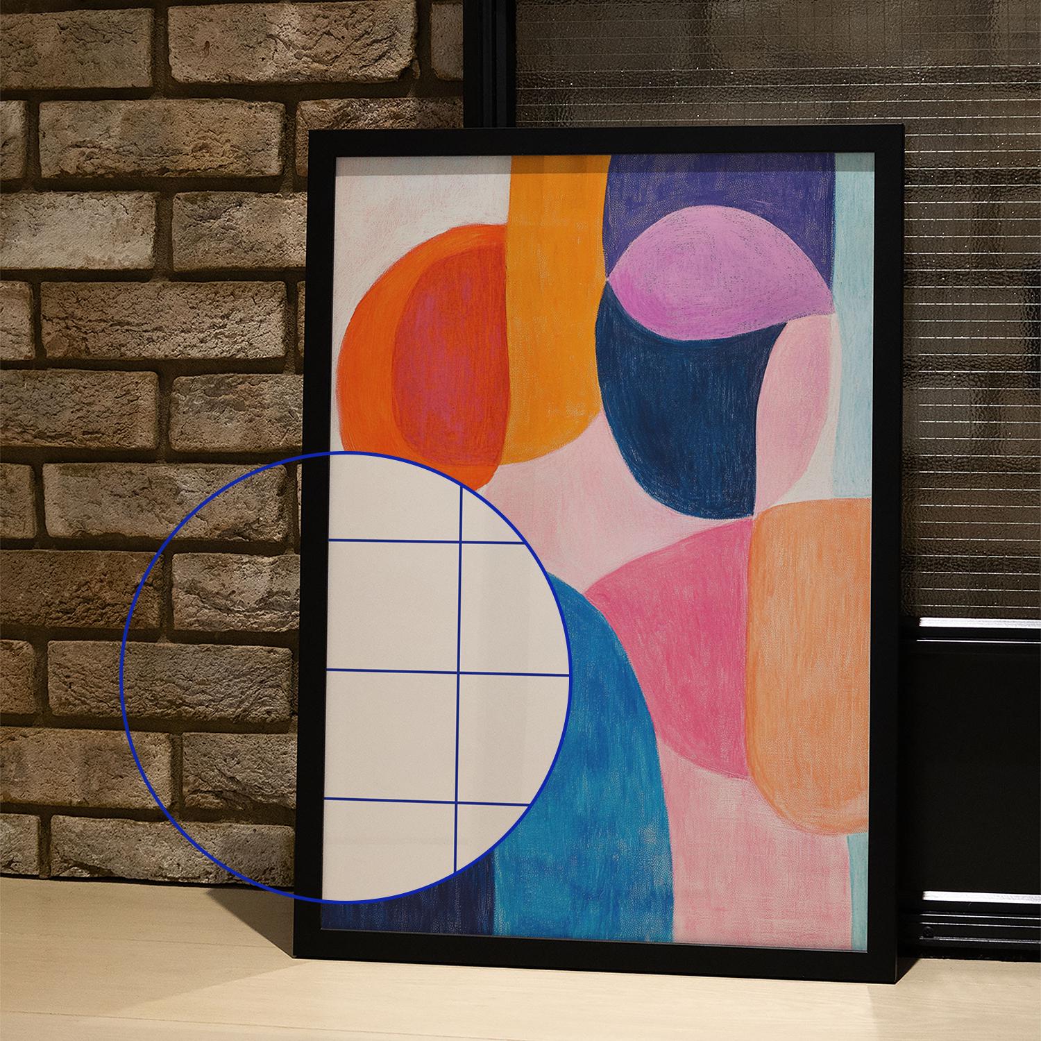 Real Art Mockup, A4 A3 A2 A1 DIN/ISO A Ratio, Framed Poster Mock-up ...