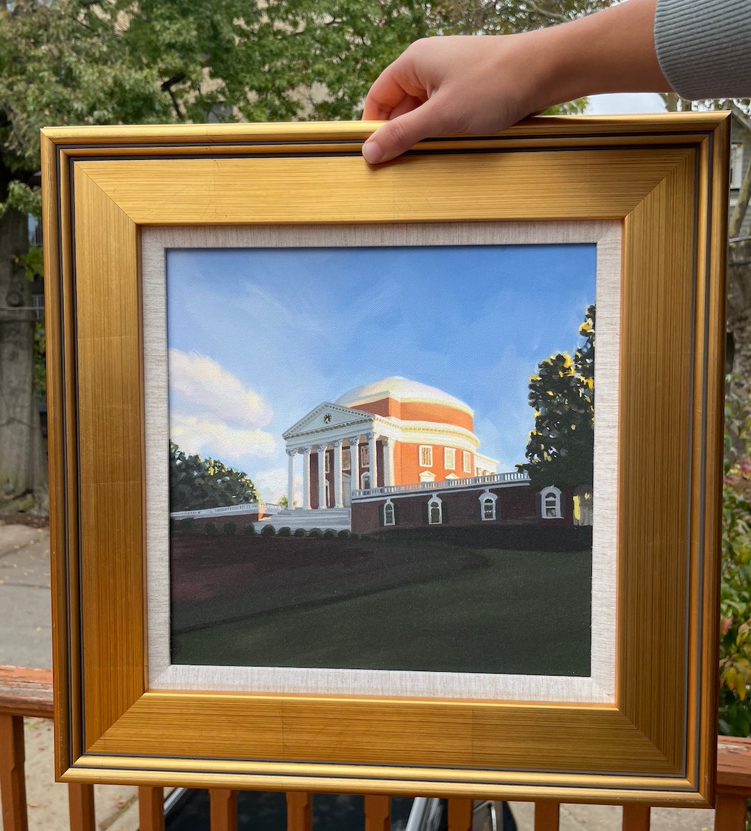 University of Virginia Canvas Print (12"x12" Canvas) - Etsy