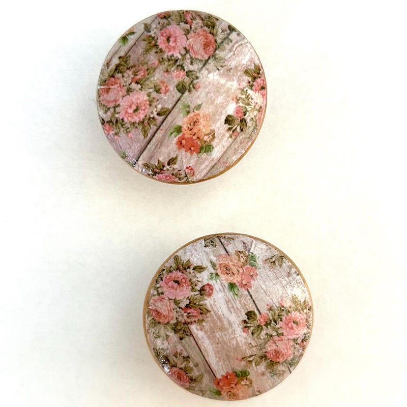 Pink Drawer Knobs - Etsy