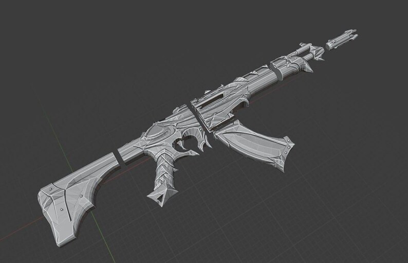 VALORANT REAVER VANDAL Stl File for Printing,3d Printible, Life Size ...