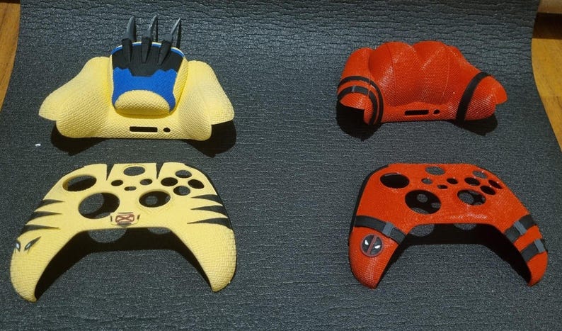 Deadpool Butt Cheeks Controller Skin wolverine Claw Xbox Controller Skin 3D Printed for Xbox ...