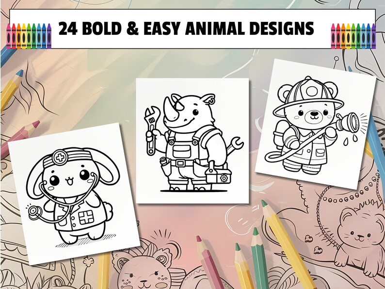 Printable Kids Coloring Book Fun and Educational Digital Activity 24 ...