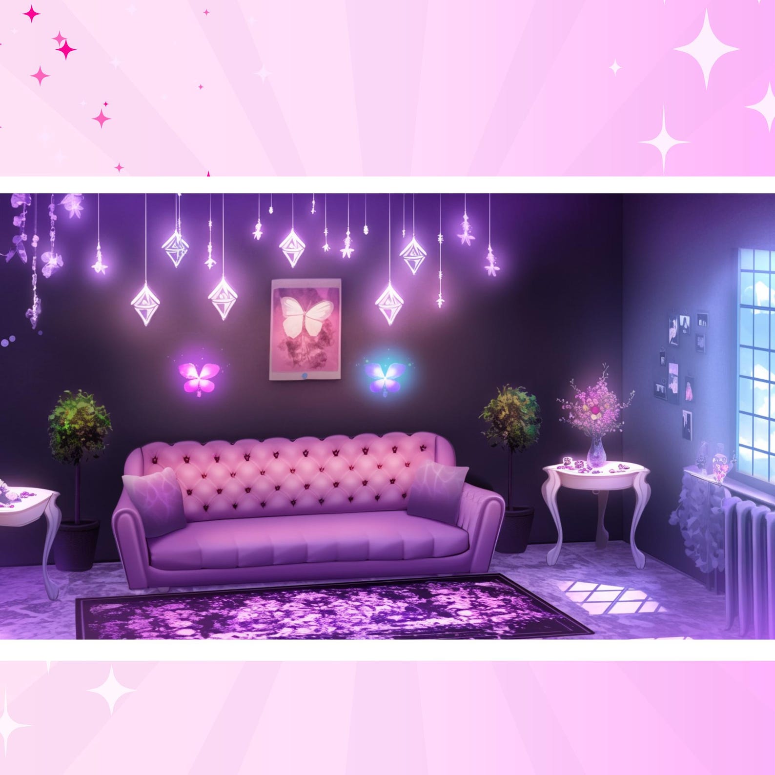 Custom Vtuber Background Youtube Vtuber Assets Vtuber Room Stream ...