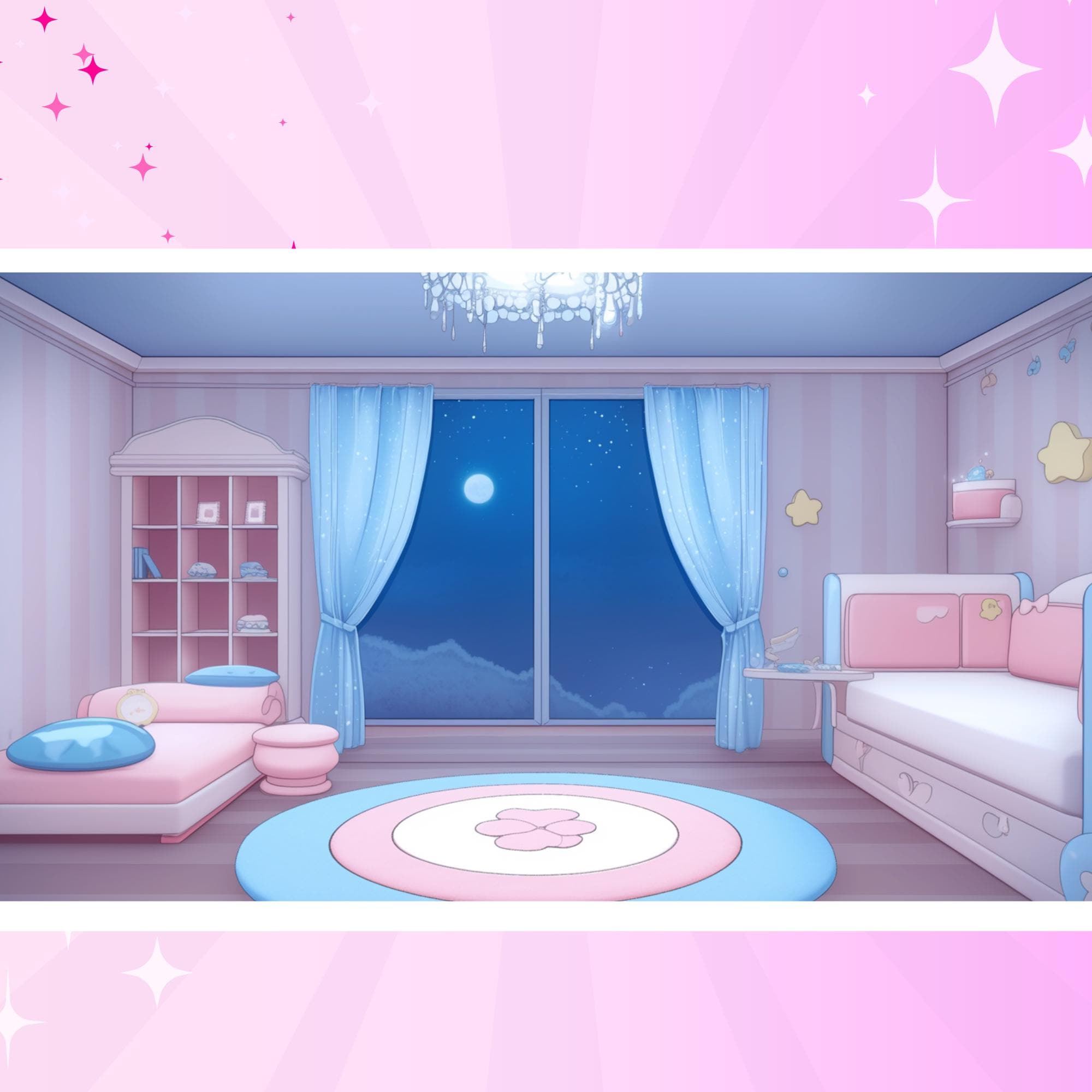 Custom Vtuber Background Youtube Vtuber Assets Vtuber Room Stream ...