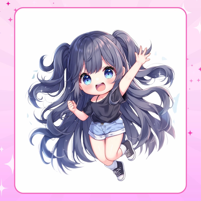 Custom Chibi Anime Cute Chibi High Quality Custom Chibi Anime Art Chibi ...