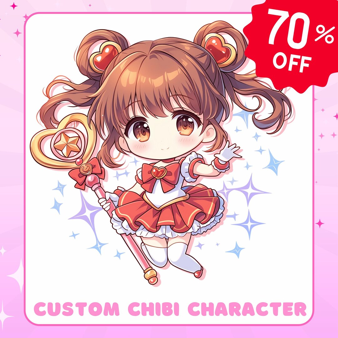 Custom Chibi Anime Chibi Pet Chibi Fanart Chibi Character Chibi Logo ...