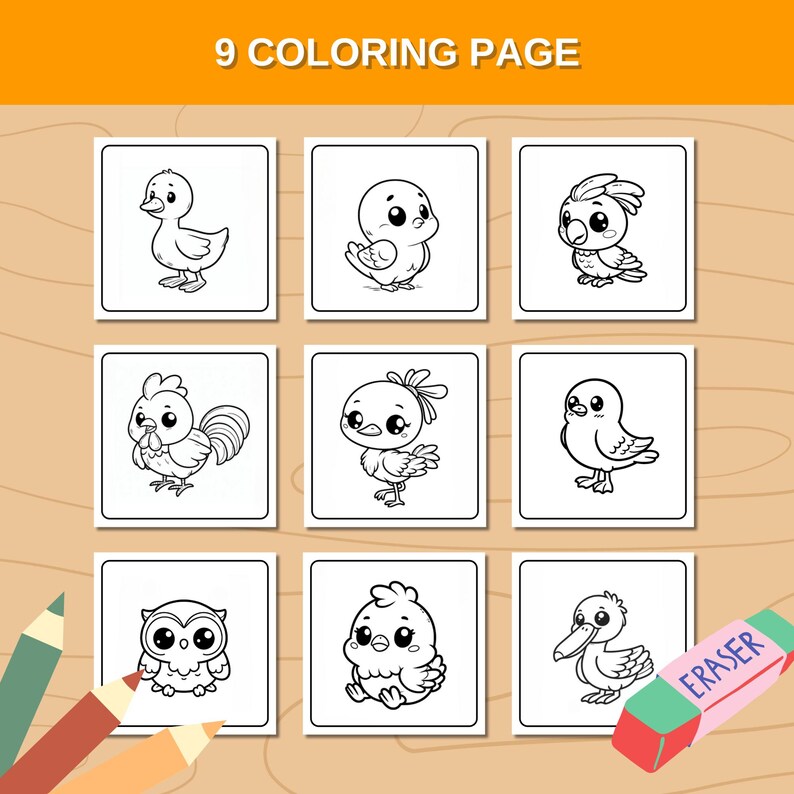 Animal Coloring Pages | for Kids Toddlers Preschoolers Kindergarten ...