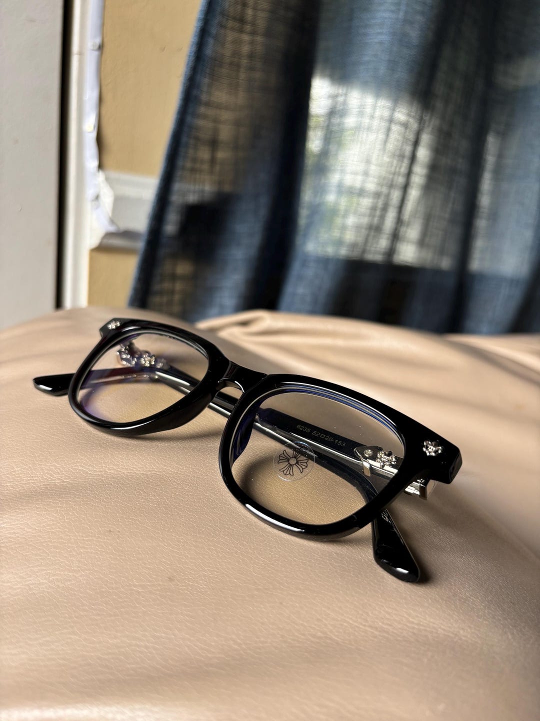 Chrome Hearts Glasses Matte Black - Etsy