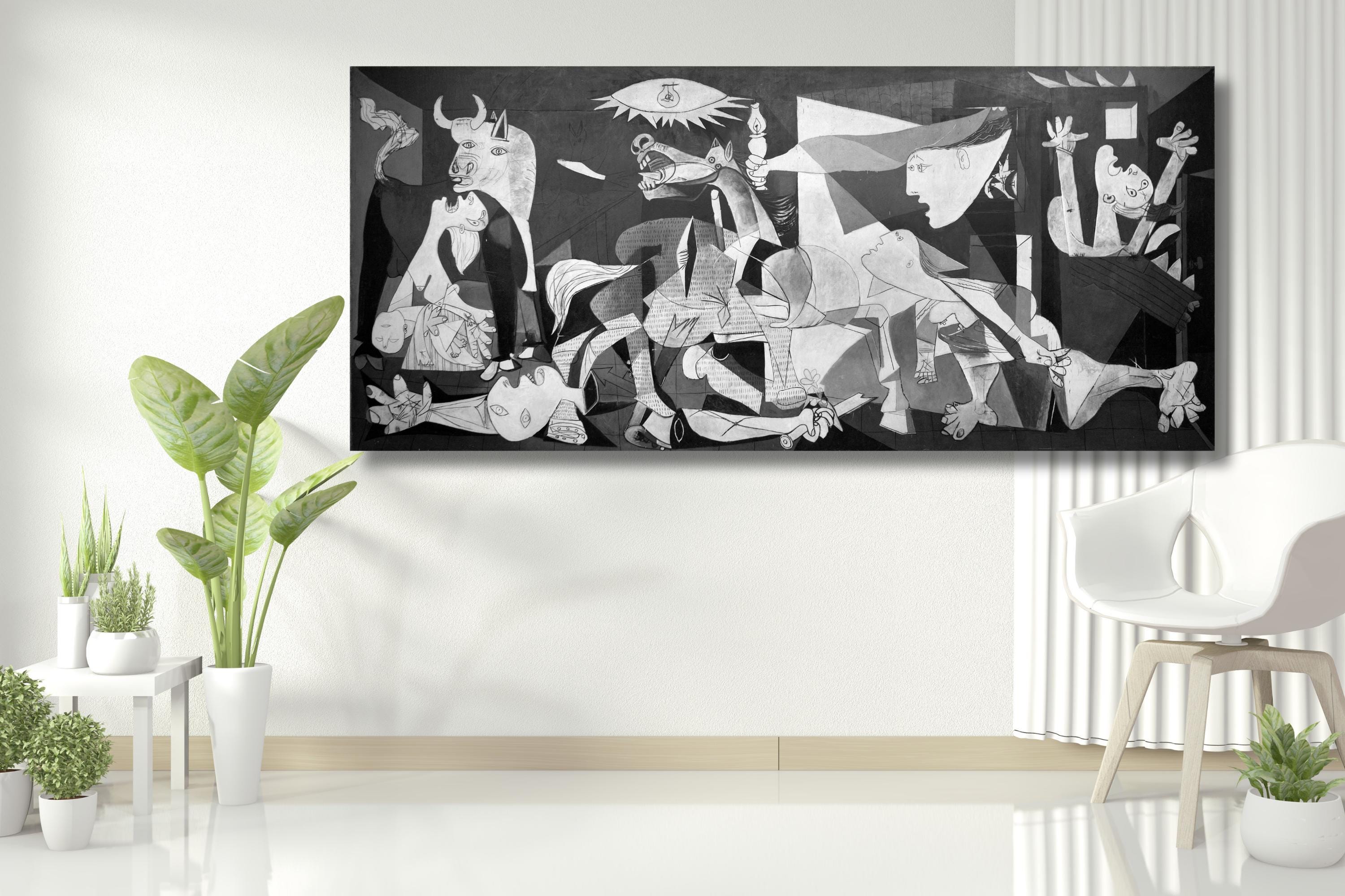 Guernica Canvas Print: Pablo Picasso Famous Artwork - Etsy