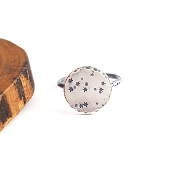 Constellation Ring Stacking Ring Star Sign Stars - Etsy