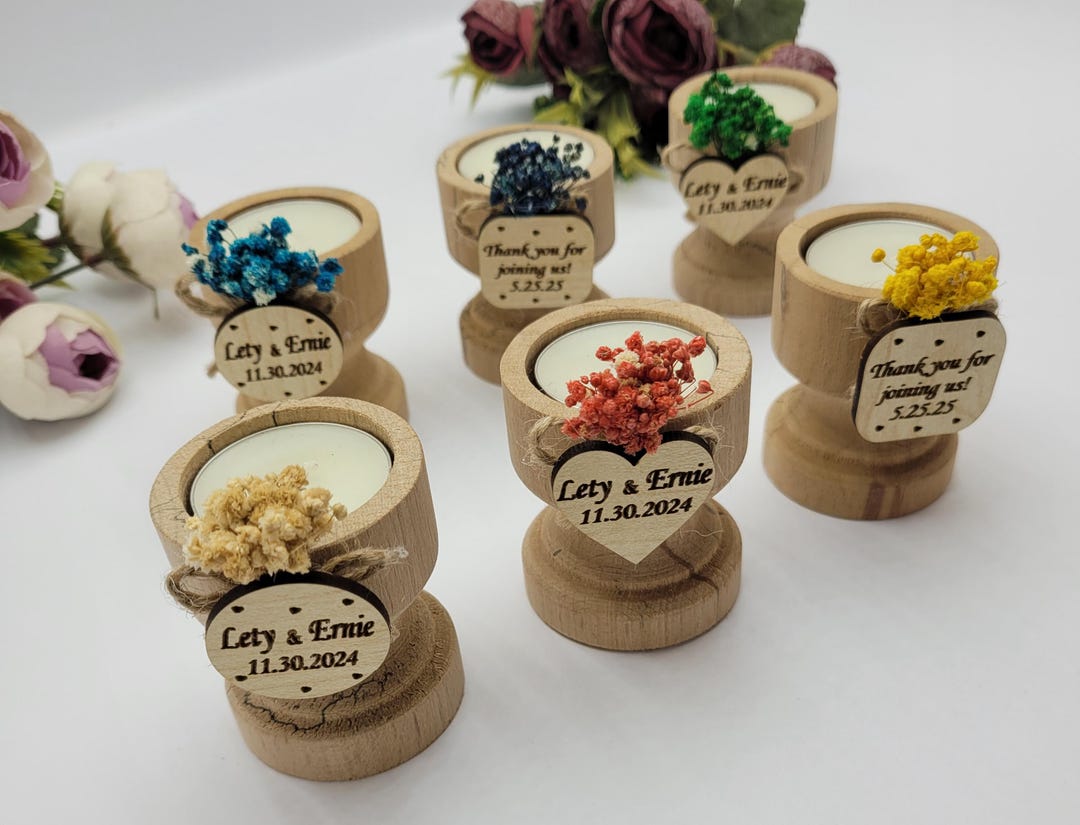 Bulk Candle Favors Wedding Favors for Guests Bridal Shower Favors ...