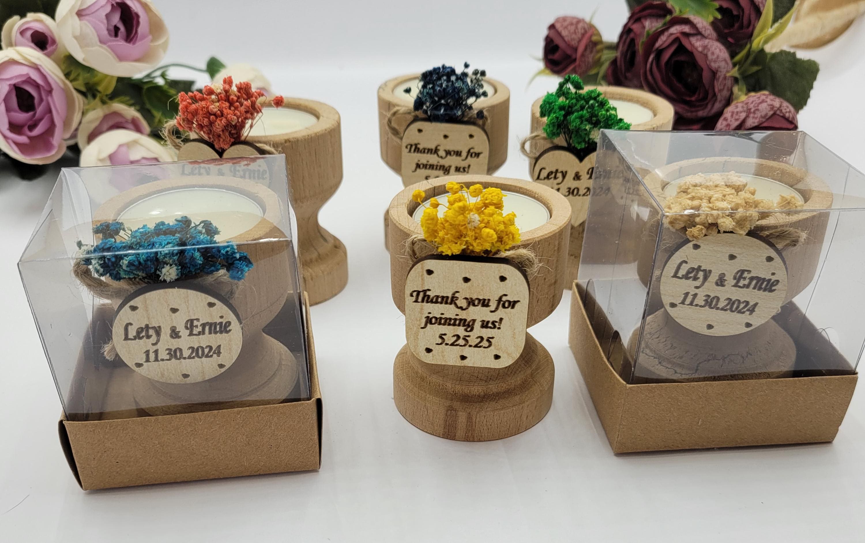 Bulk Candle Favors Wedding Favors for Guests Bridal Shower Favors ...