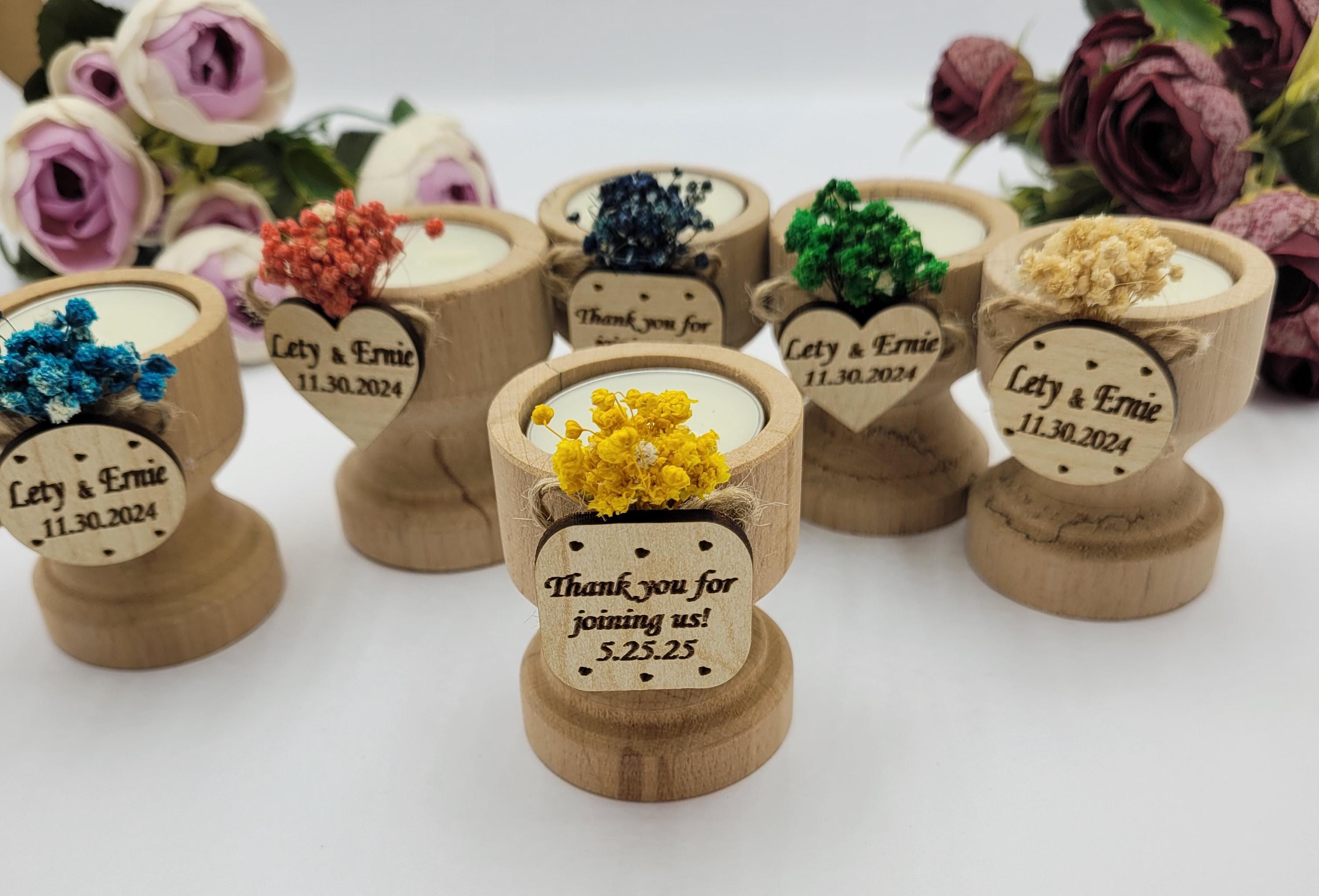 Bulk Candle Favors Wedding Favors for Guests Bridal Shower Favors ...