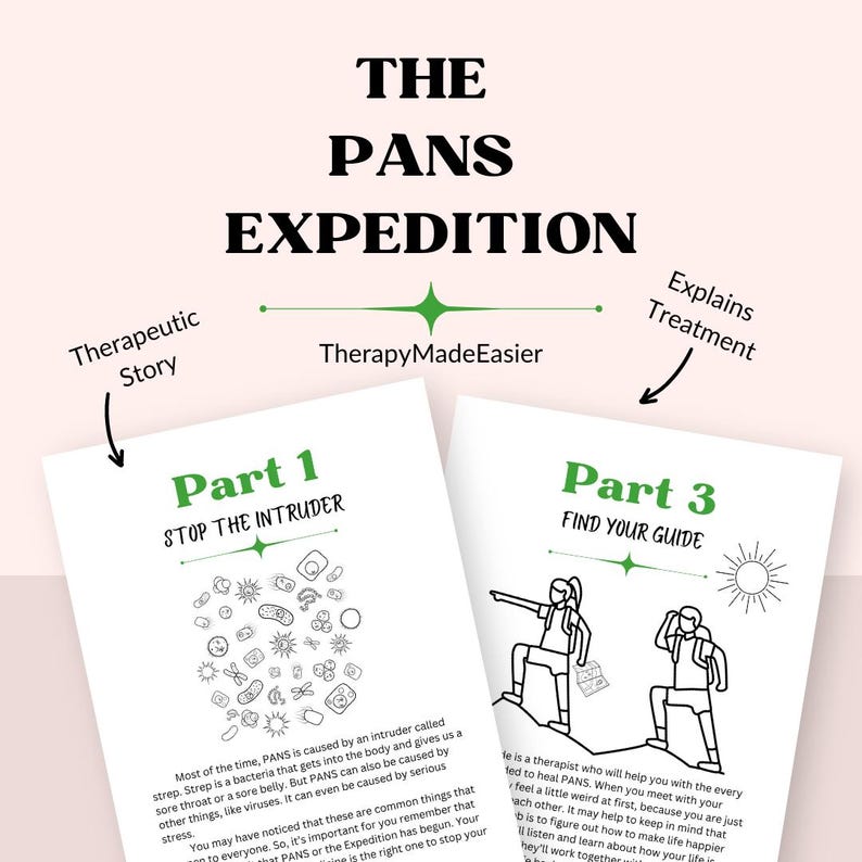 Explain PANS/PANDAS to Kids With the PANS Expedition - Etsy