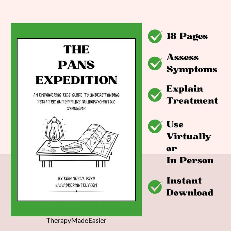 Explain PANS/PANDAS to Kids With the PANS Expedition - Etsy