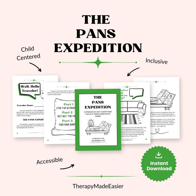Explain PANS/PANDAS to Kids With the PANS Expedition - Etsy