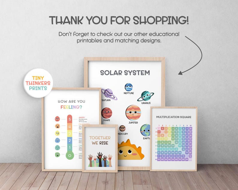 World Map for Kids, Educational Poster, Montessori Wall Art, Homeschool ...