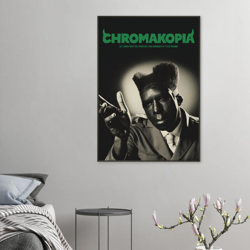 Tyler the Creator Poster, Chromakopia Album Cover Poster, Tyler the ...