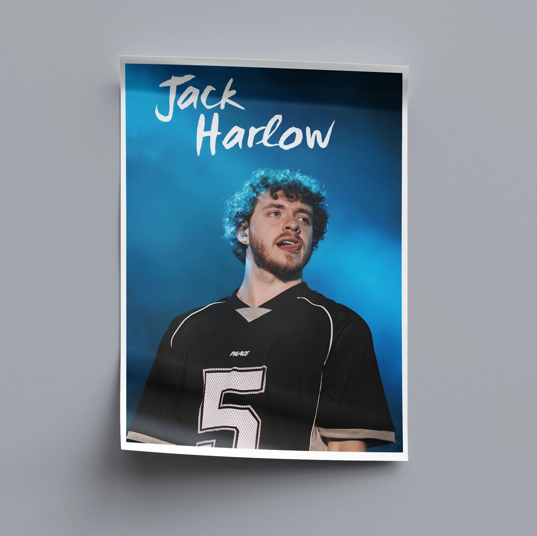 Jack Harlow Poster, Rapper Poster Print, Jack Harlow Merch, Dorm Room ...