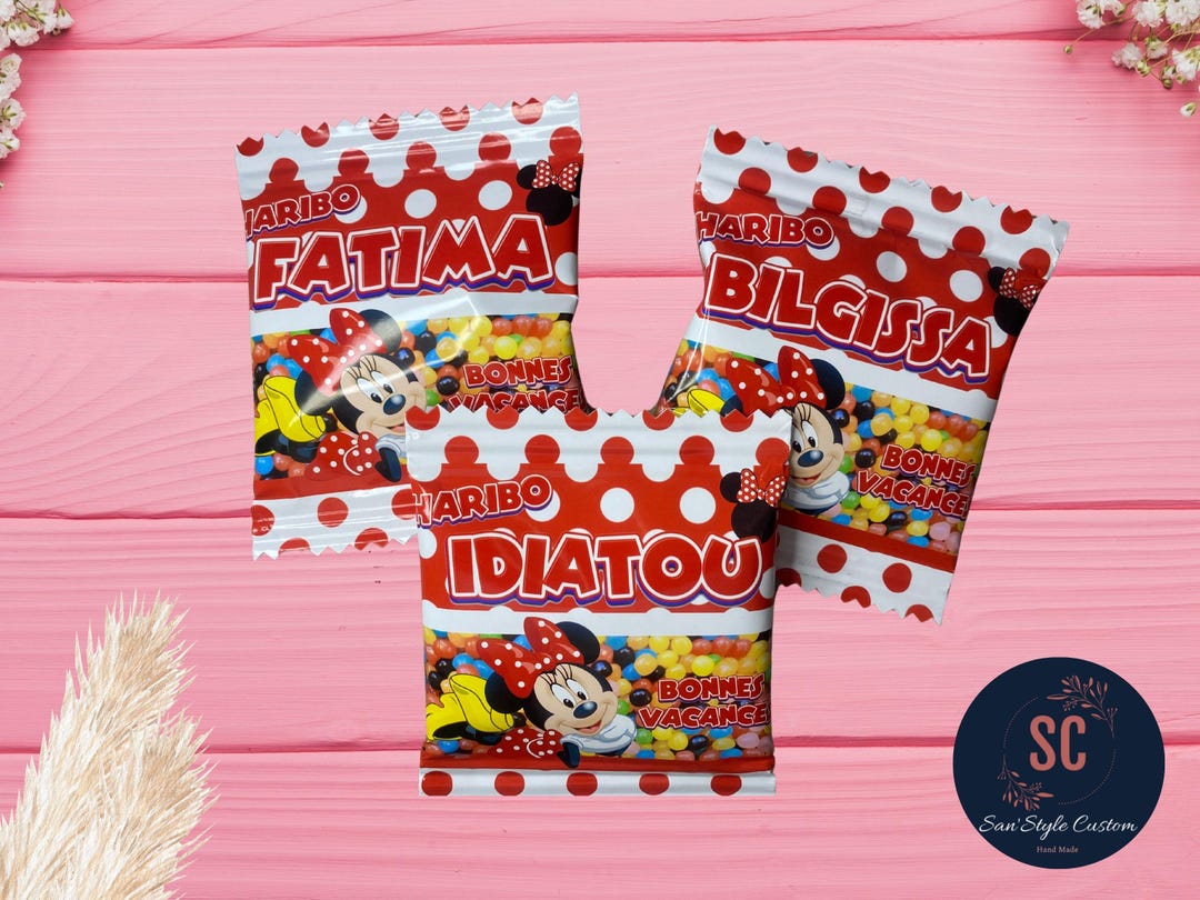 Mini Haribo Dragibus Personalized Theme of Your Choice - Etsy UK