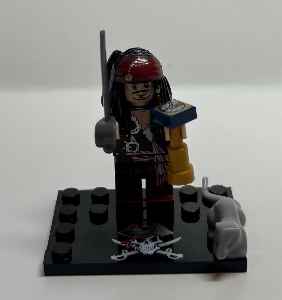 Lego Minifigure, Lego Figure Davy Jones, Gift for Kids, Lego Toys ...