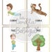 Printable Bilingual Yoga Cards for Kids: Parent Guide in English ...