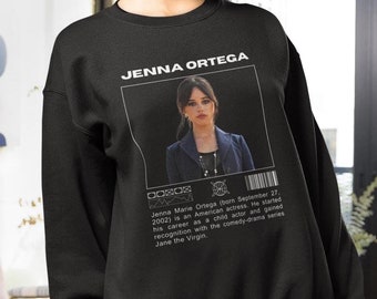 Jenna Ortega Hoodie, Jenna Ortega Merch, Jenna Ortega Fan Gift for ...